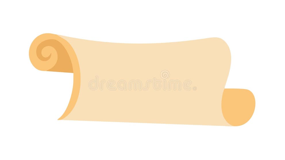 Scroll Parchment Document Vector Icon, Vector Design Generative AI ...