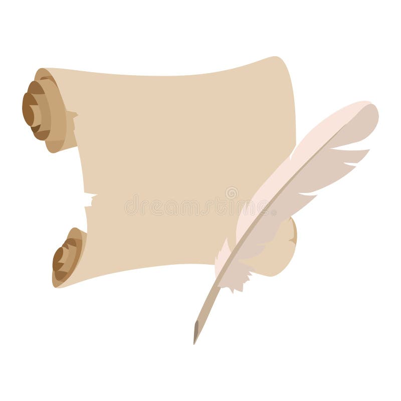 Ancient Writing Scroll Cartoon Stock Illustrations – 114 Ancient ...