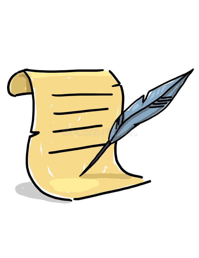 Paper Scroll Feather Pen Stock Illustrations – 1,809 Paper Scroll ... Paper Scroll Feather Pen Stock Illustrations – 1,809 Paper Scroll ...
