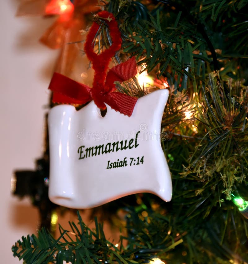 Emmanual Isaiah Verse stock image. Image of isaiah, scripture - 243653533