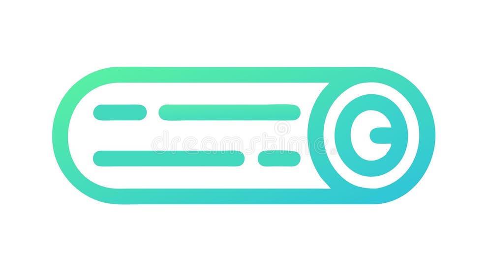 Scroll Timeline Icon. History and Record Keeping. Vector Design ...
