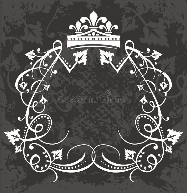 Scroll Work Black White Stock Illustrations – 1,690 Scroll Work Black ...