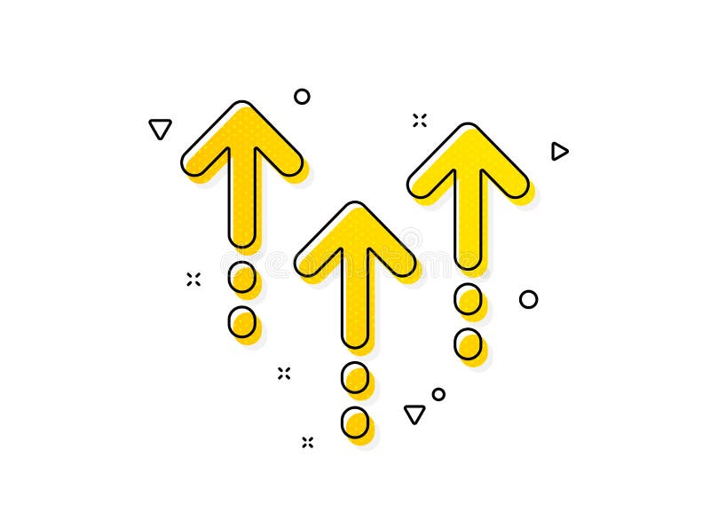 Swipe Up Icon. Scrolling Arrow Sign. Landing Page Scroll. Vector Stock ...