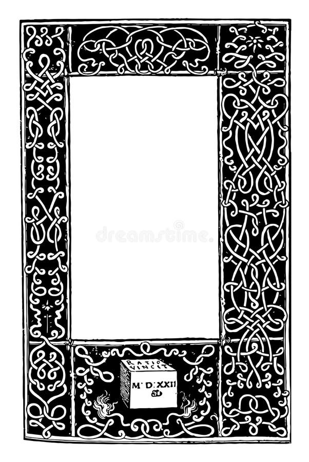 Scrolls Engraving Stock Illustrations – 365 Scrolls Engraving Stock ...