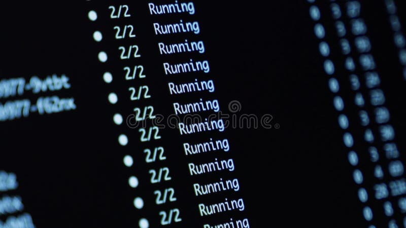 Scrolling through Kubernetes Pod Status in Terminal Window with Active ...