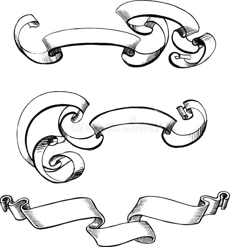 Accent Scrolls Stock Illustrations – 153 Accent Scrolls Stock ...