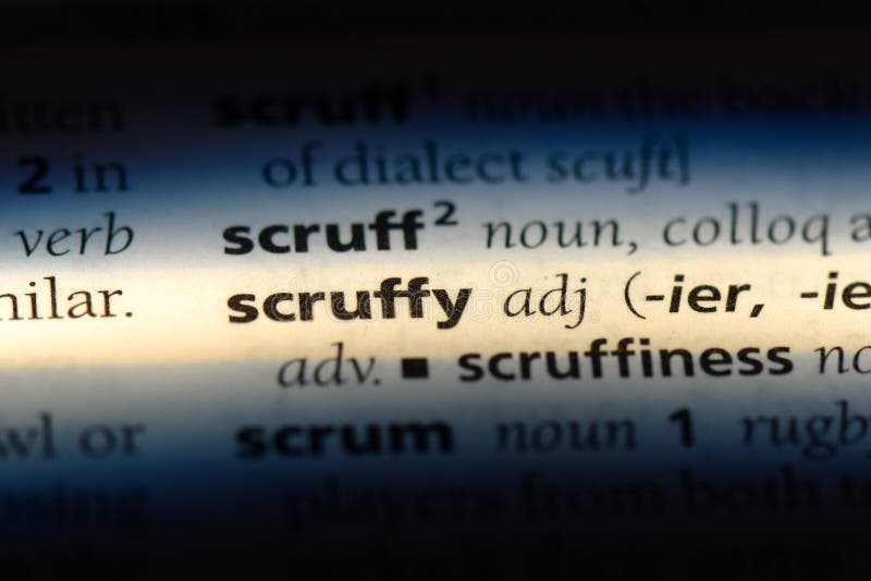 Scruffy stock photo. Image of isolated, english, page - 126617284