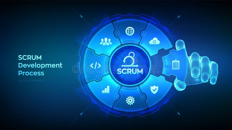 Scrum Agile Development Methodology Process Iterative Sprint Methodology Programming And