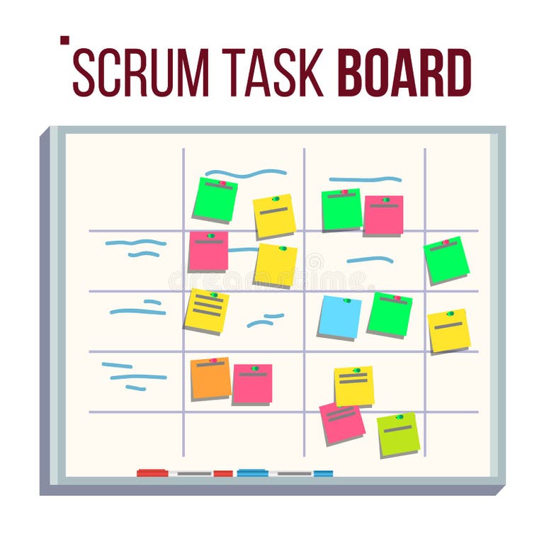 Scrum Board Stock Illustrations – 1,570 Scrum Board Stock Illustrations ...