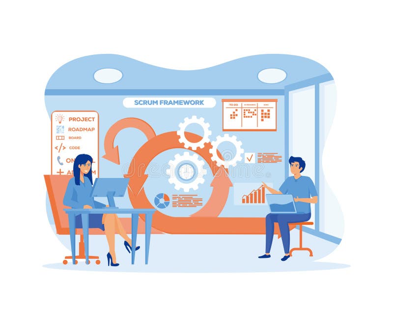 Scrum Framework Software Development Methodology Labeled Agile