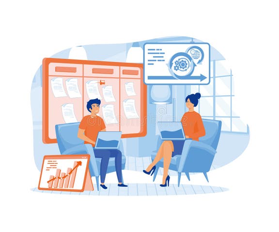 Scrum Framework Software Development Methodology Process Diagram ...