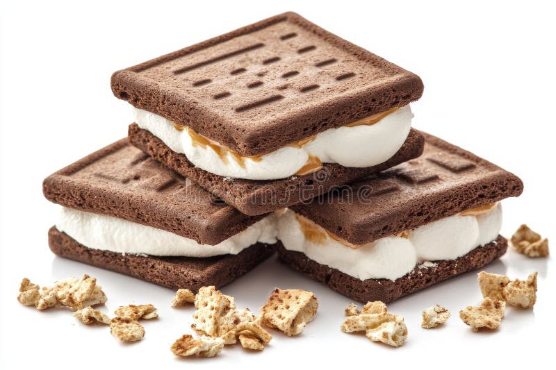 A Scrumptious Graham Cracker, Marshmallow, and Chocolate S More ...