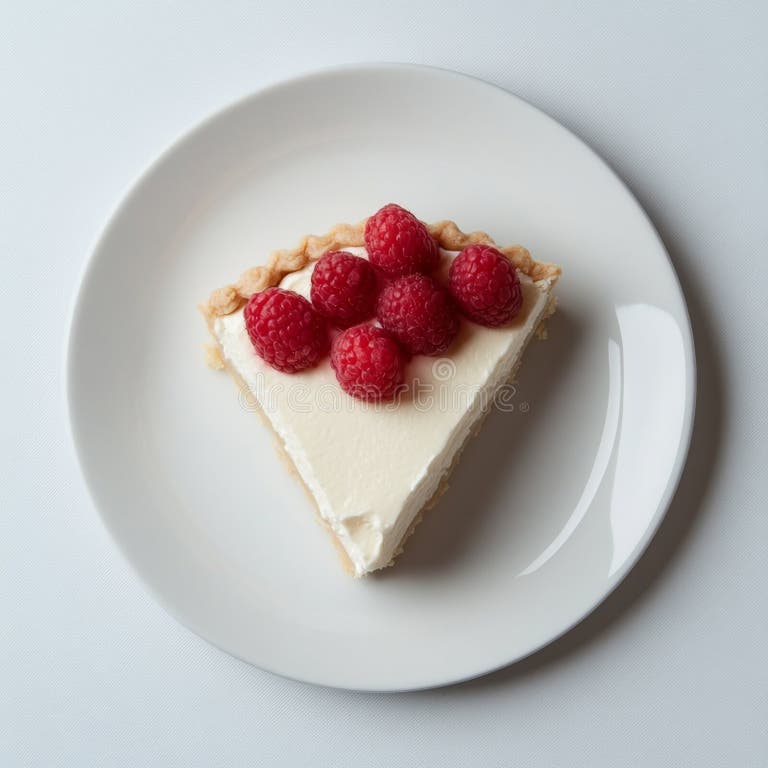 A Scrumptious Piece of Raspberry Cheesecake Set Against a Transparent ...