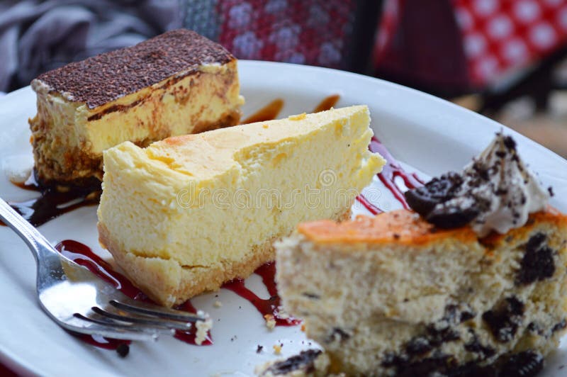 Cheesecake stock image. Image of scrumptious, cheesecakes - 119525101