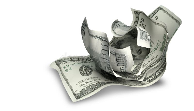 Scrunched Up Dollar Bill Stock Photos - Free & Royalty-Free Stock ...