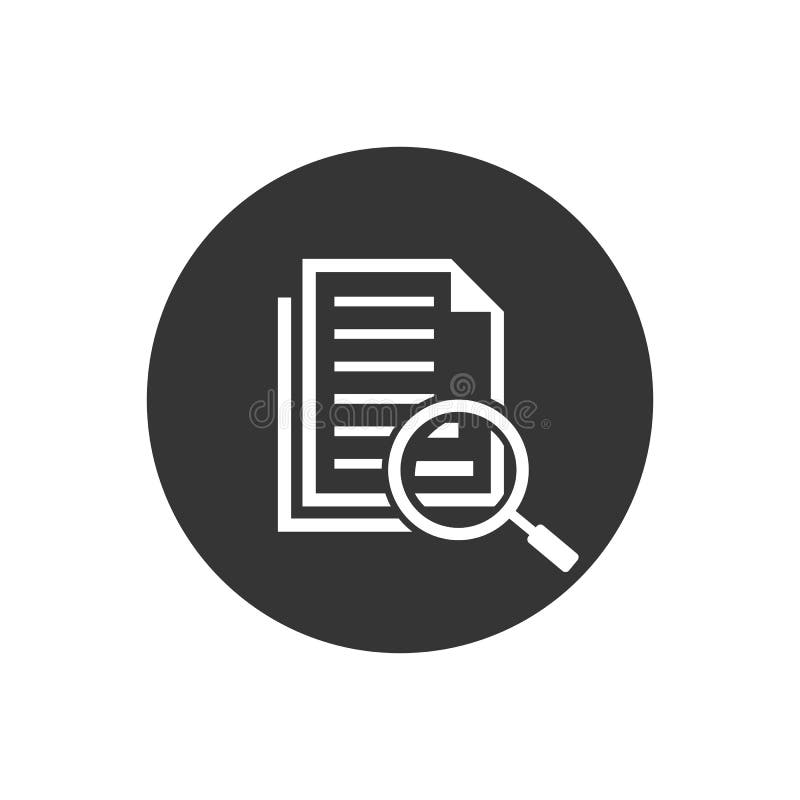 Scrutiny Document Plan Line Icon Set in Flat Style. Review Statement ... Scrutiny Document Plan Line Icon Set in Flat Style. Review Statement ...