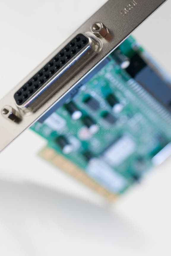 SCSI card isolated stock image. Image of symbols, adapter - 9972303