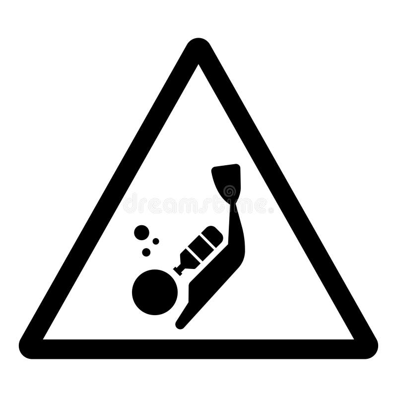 Scuba Area Symbol Sign, Vector Illustration, Isolate on White ...