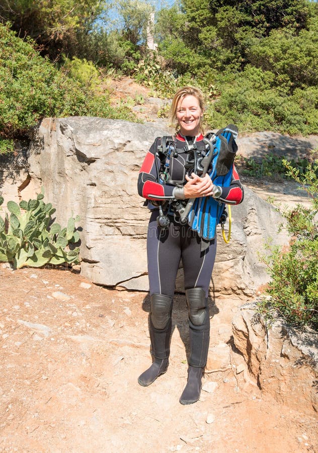 Scuba Diver stock image. Image of adventure, caucasian - 34072607