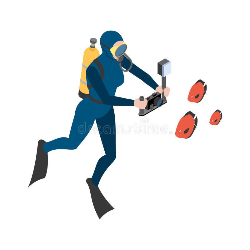 Diver Shooting Stock Illustrations – 112 Diver Shooting Stock ...