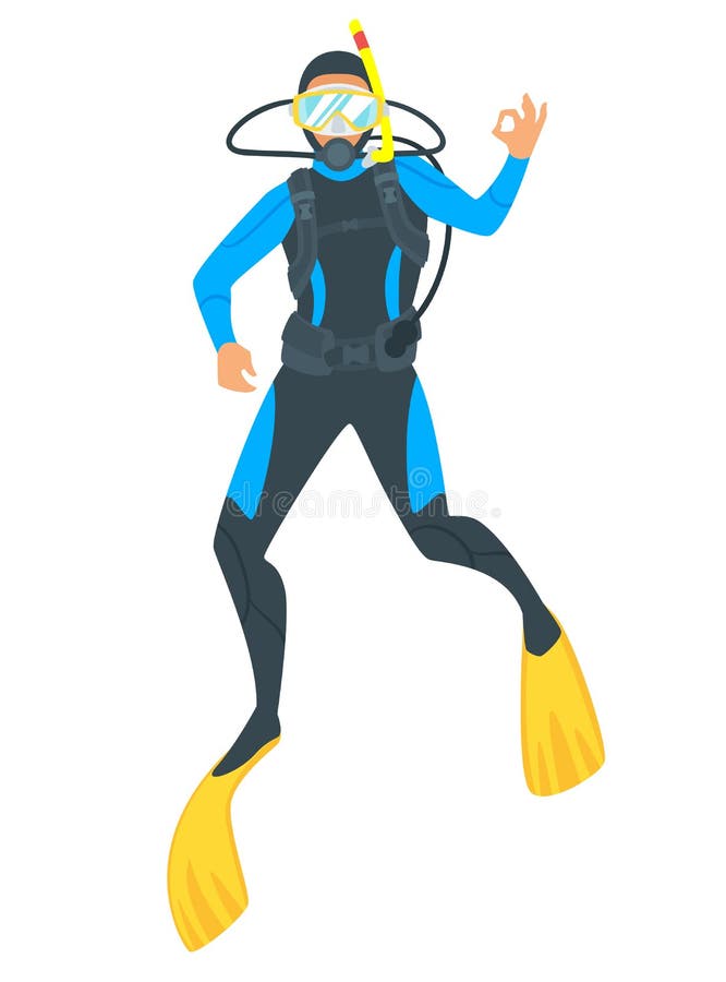 Scuba Diver Cartoon Stock Illustrations – 5,458 Scuba Diver Cartoon ...