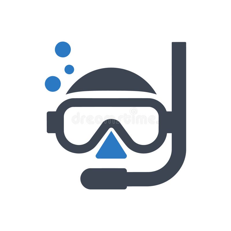 Scuba Diving Icon stock vector. Illustration of snorkel - 361729558