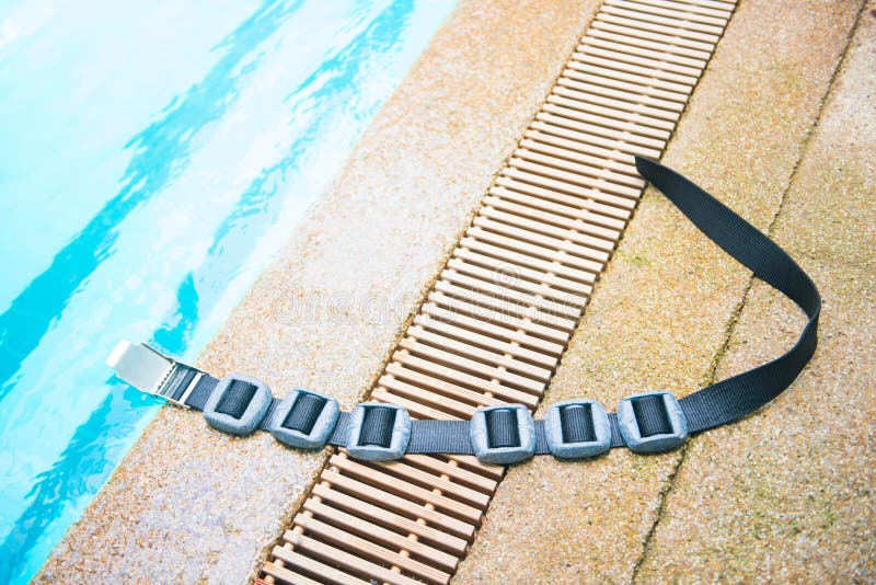 Scuba Diving Lead Weight And Belts Stock Image - Image of scuba, weigh ...
