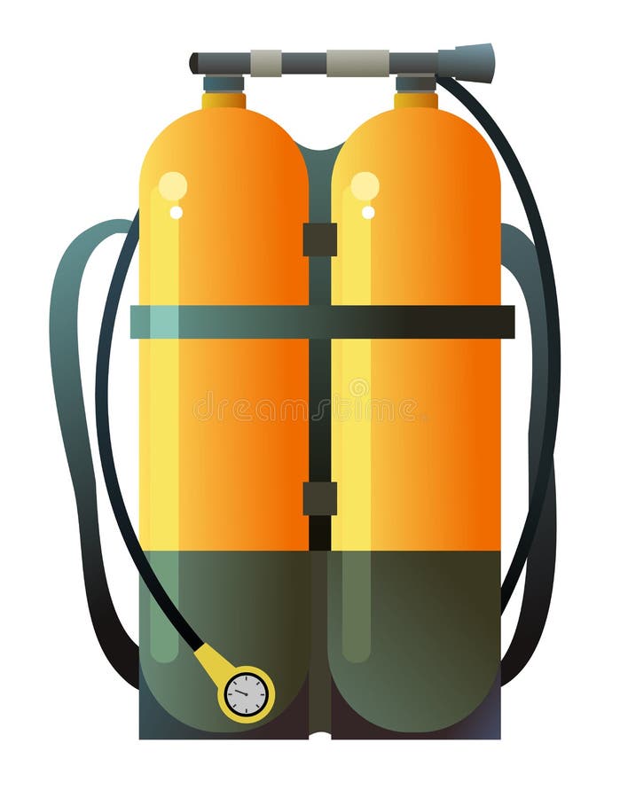 Man Oxygen Tank Stock Illustrations – 589 Man Oxygen Tank Stock ...