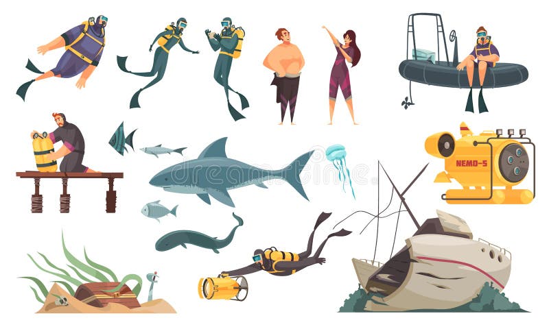 Comic Scuba Stock Illustrations – 525 Comic Scuba Stock Illustrations ...