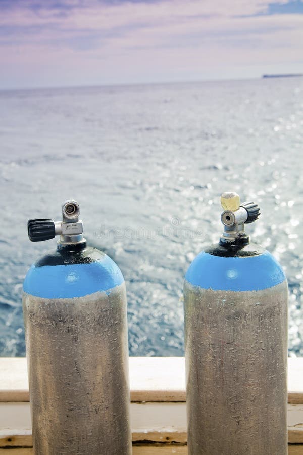 Scuba diving tanks stock photo. Image of climate, sport - 23004678
