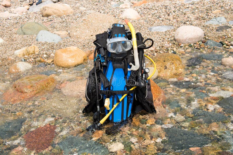 Scuba Gear stock image. Image of leisure, swimming, blue - 25156993