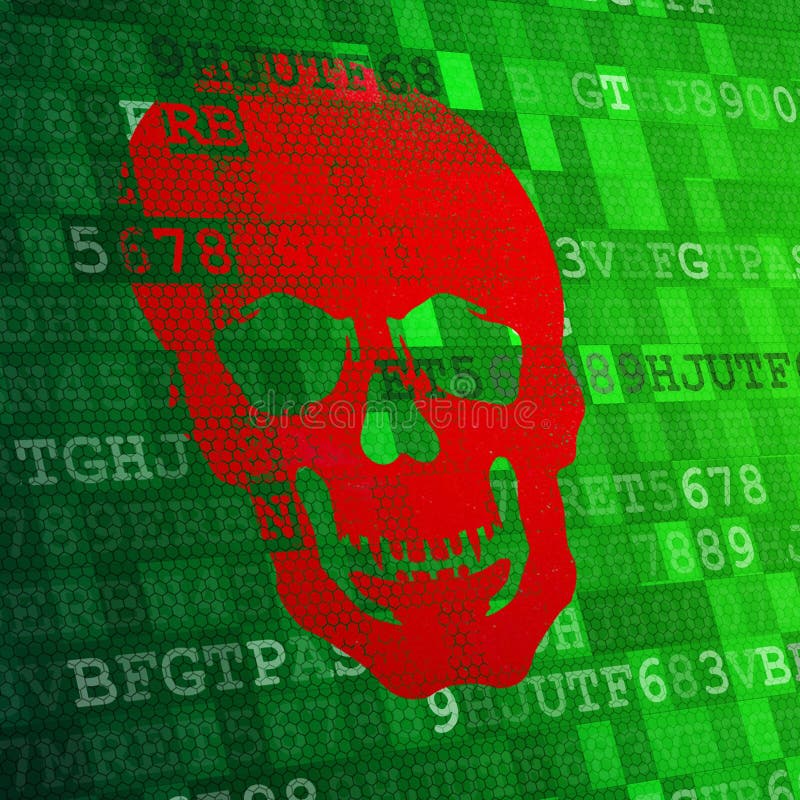 Computer Scull Stock Illustrations – 145 Computer Scull Stock ...