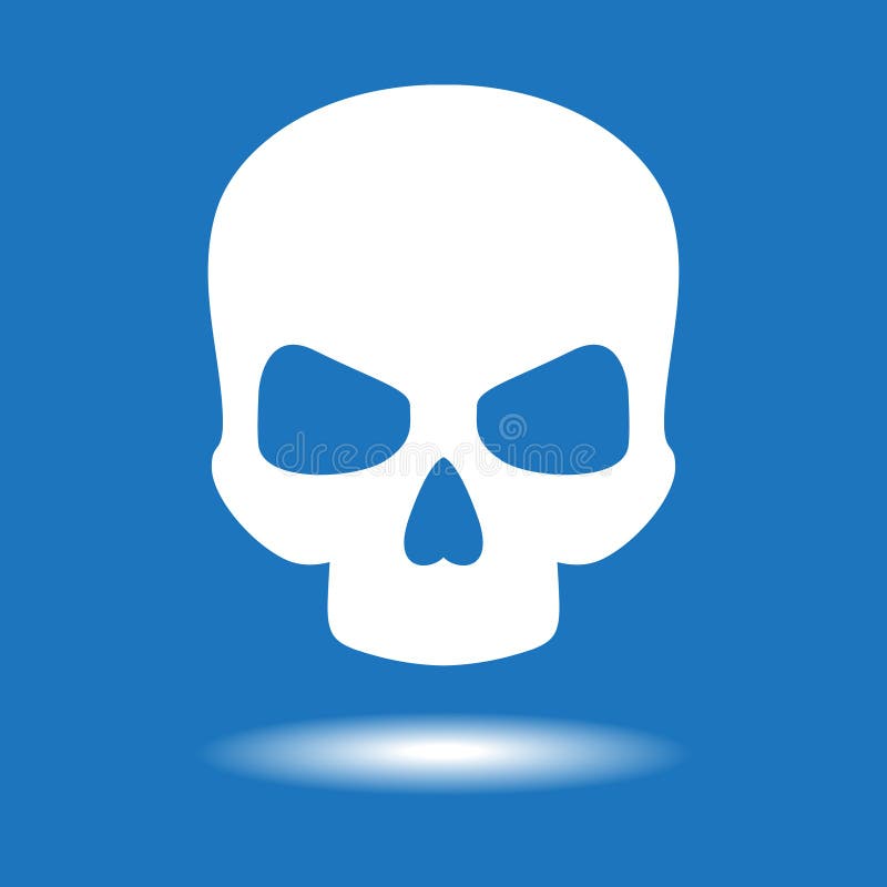 Scull icon stock vector. Illustration of skeleton, anatomy - 100803626