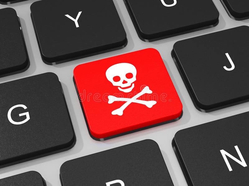 Computer Scull Stock Illustrations – 145 Computer Scull Stock ...