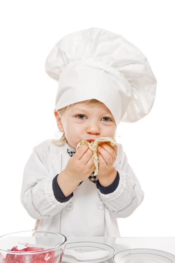 Boy scullion stock image. Image of apron, children, baker - 30812943