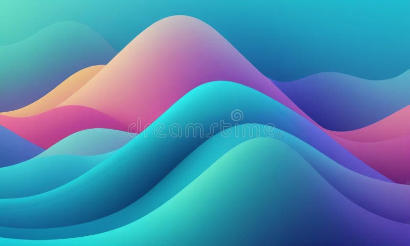 Sculpted Shapes in Aqua Cyan Stock Photo - Image of aqua, shapes: 306346996