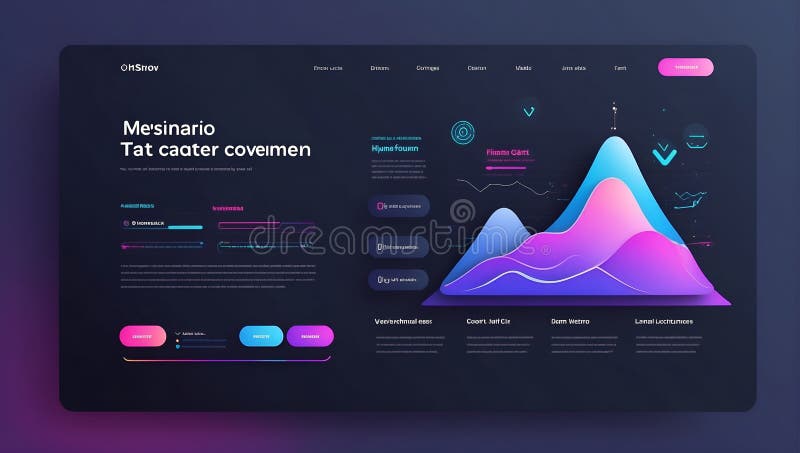 Sculpting Digital Experiences: UI UX Landing Bliss. AI Generate Stock ... Sculpting Digital Experiences: UI UX Landing Bliss. AI Generate Stock ...