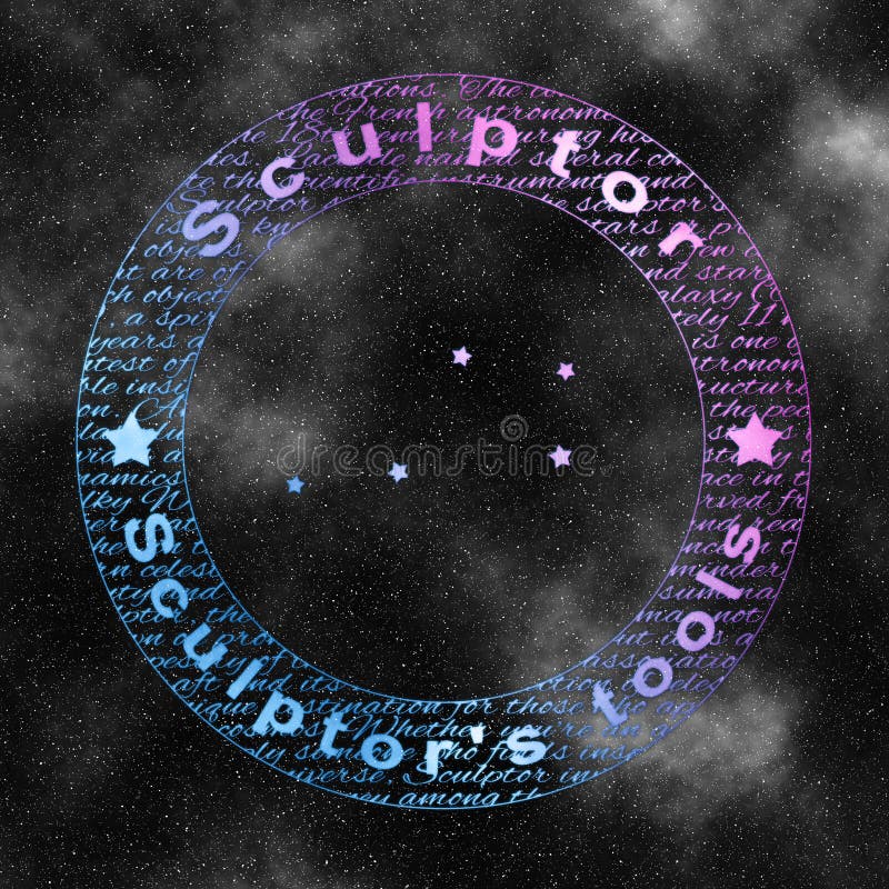 Sculptor Studio Constellation Stock Illustrations – 4 Sculptor Studio ...