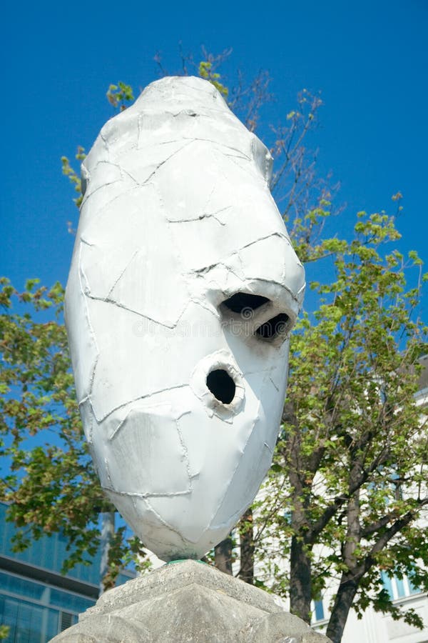Sculpture on Bridge Stuben-brucke, Vienna, Austria Stock Image - Image ...