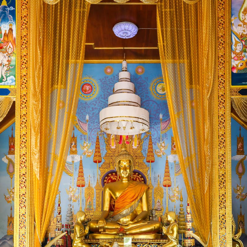 Sculpture about Buddha Image is Buddha Posture Sit on Base and F Stock ...