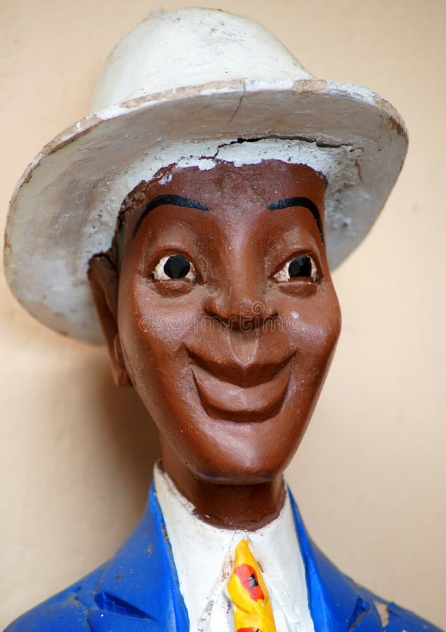 Sculpture D'un Dandy Africain Photo éditorial - Image du africain ...