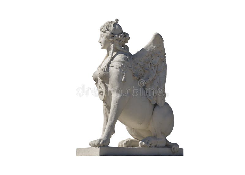 Sculpture du Gynosphinx image stock. Image du femme - 120014455