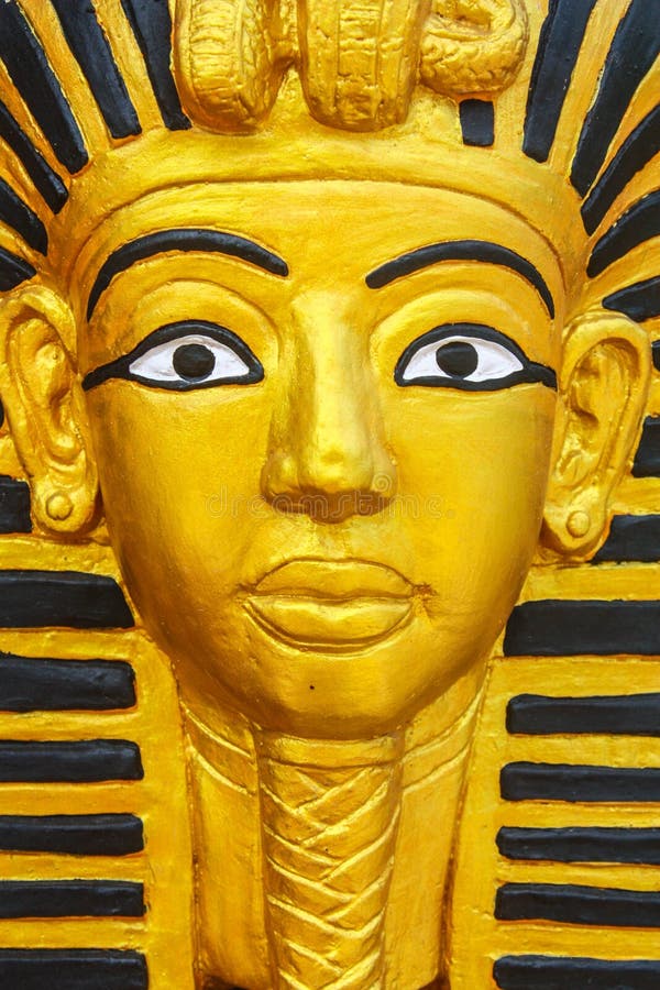 Sculpture en pharaon image stock. Image du tête, egypte - 31958591