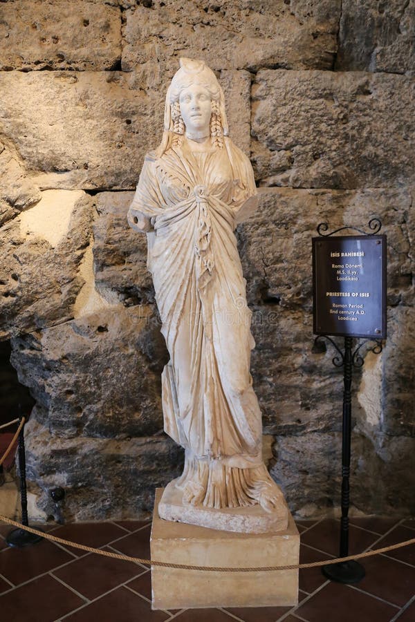 Sculpture in Hierapolis Ancient City, Turkey Editorial Stock Image ...