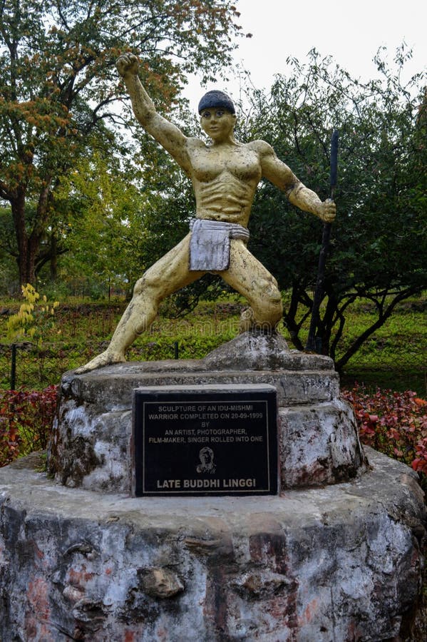 Sculpture of an idu-mishmi editorial photography. Image of arunachal ...