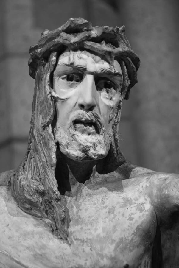 Sculpture of Jesus Christ stock photo. Image of stone - 6436804
