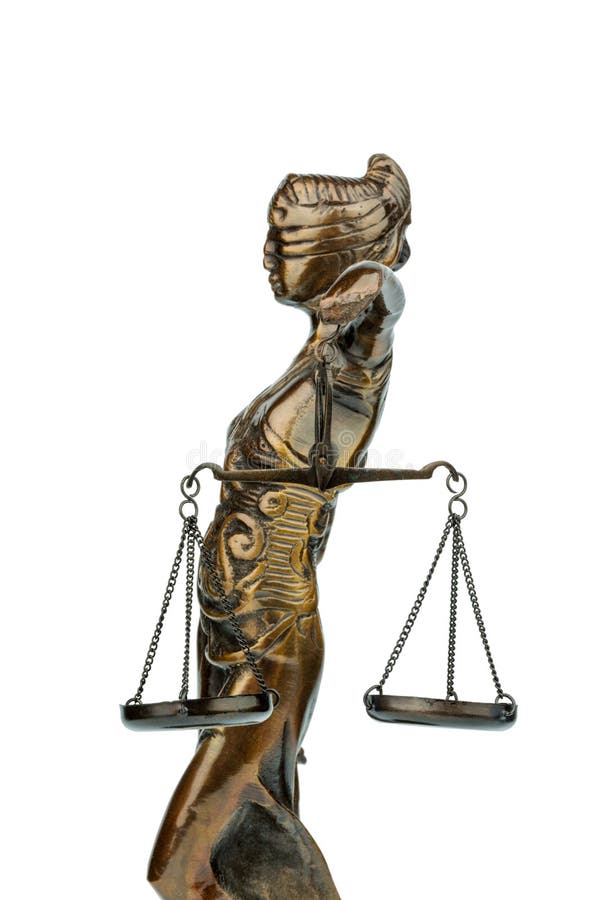 Justitia. Symbol of Justice Stock Image - Image of court, equality ...