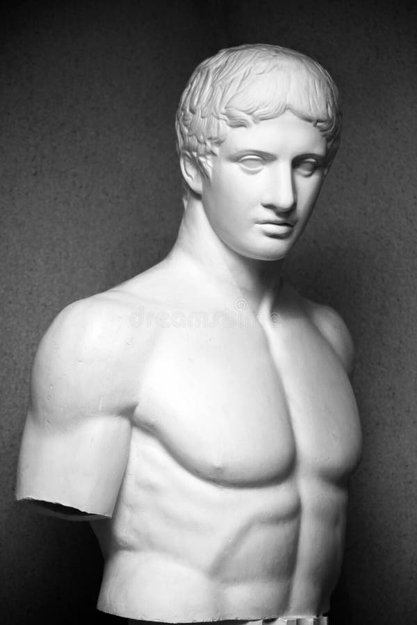 Sculpture of the man stock image. Image of human, muscular - 10747737