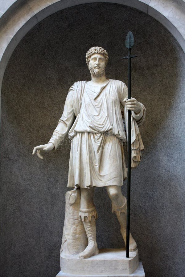 Sculpture Rome Empire. Italy 2018 Editorial Stock Image - Image of ...