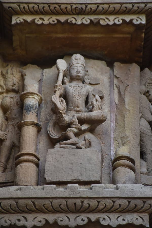 Dulha Dev Temple Architecture in Khajuraho Stock Photo - Image of ...